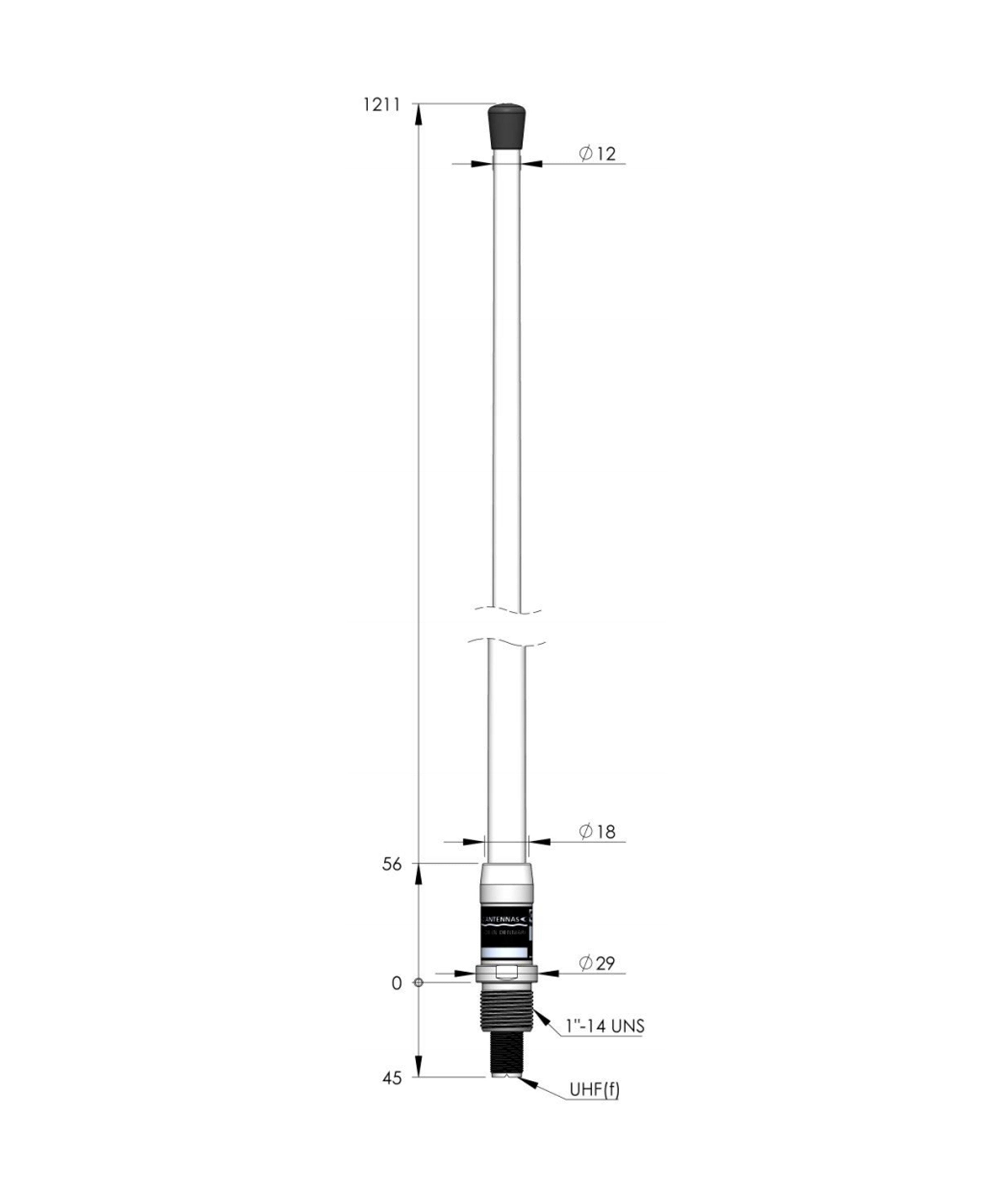 Buy AC Antennas CX4 VHF Antenna | Buynav